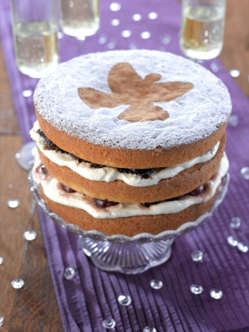 Snow Angel Cake - Vegetarian Society