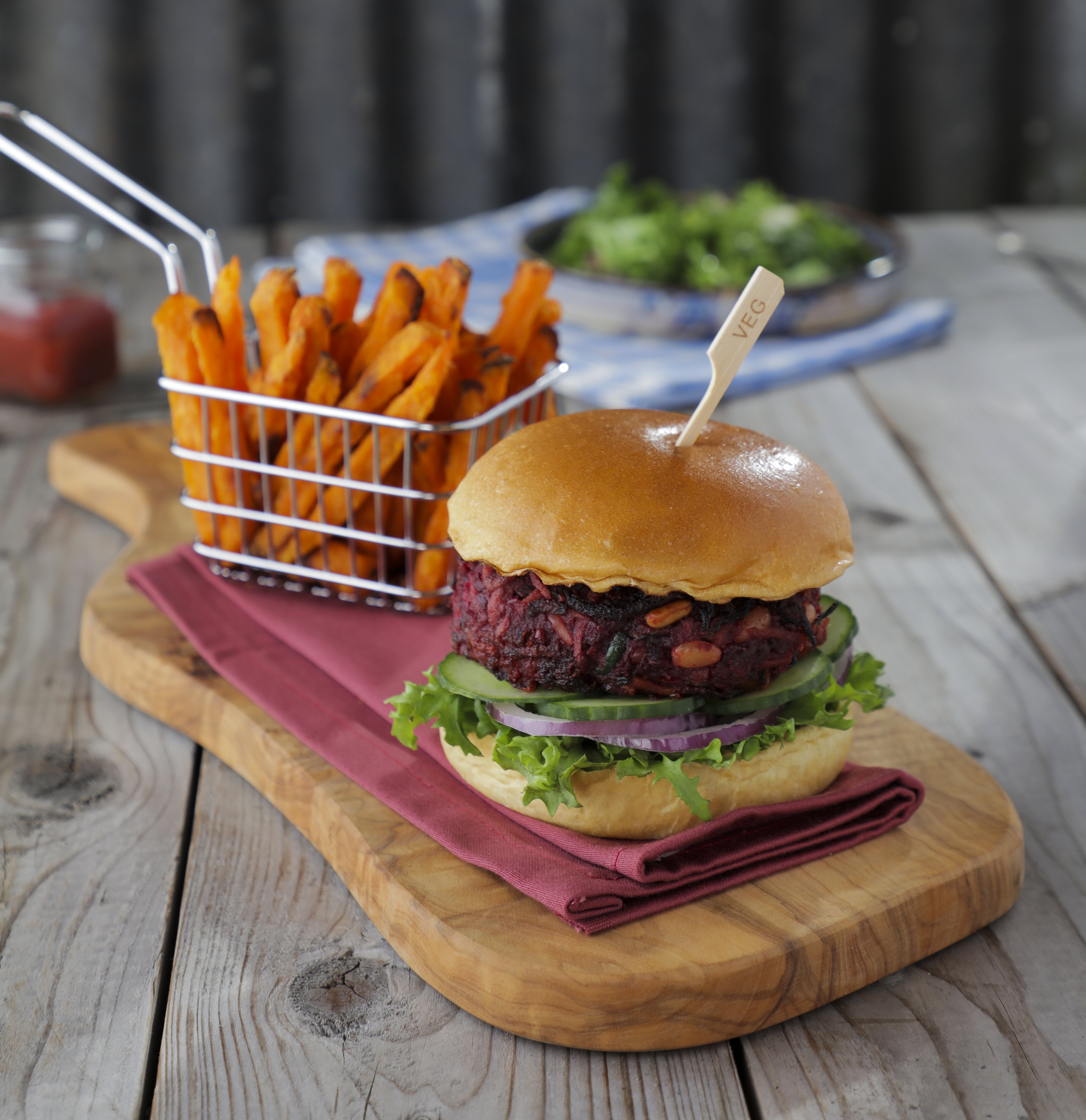 Burger And Fries