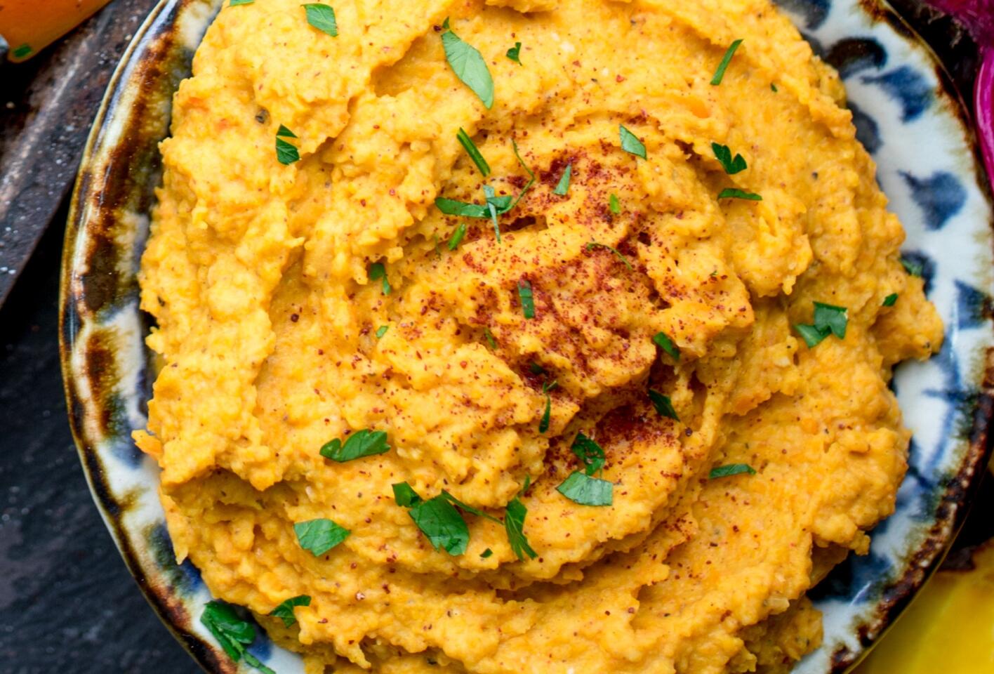 Sumac Carrot Smash - Vegetarian Society