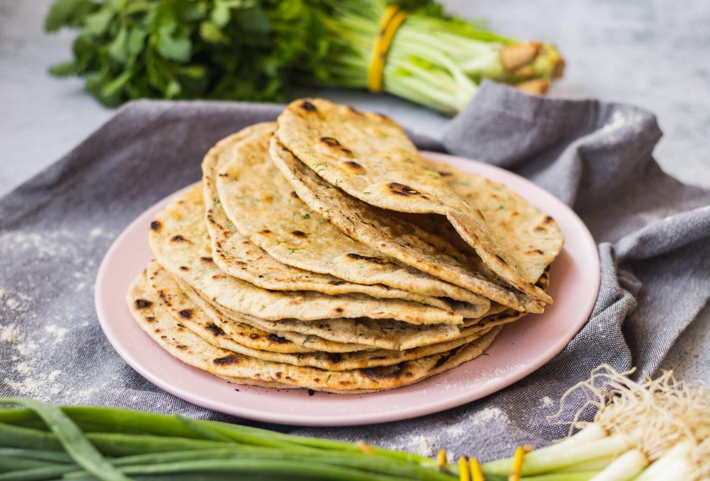 Quick and Easy Flat Bread - Vegetarian Society