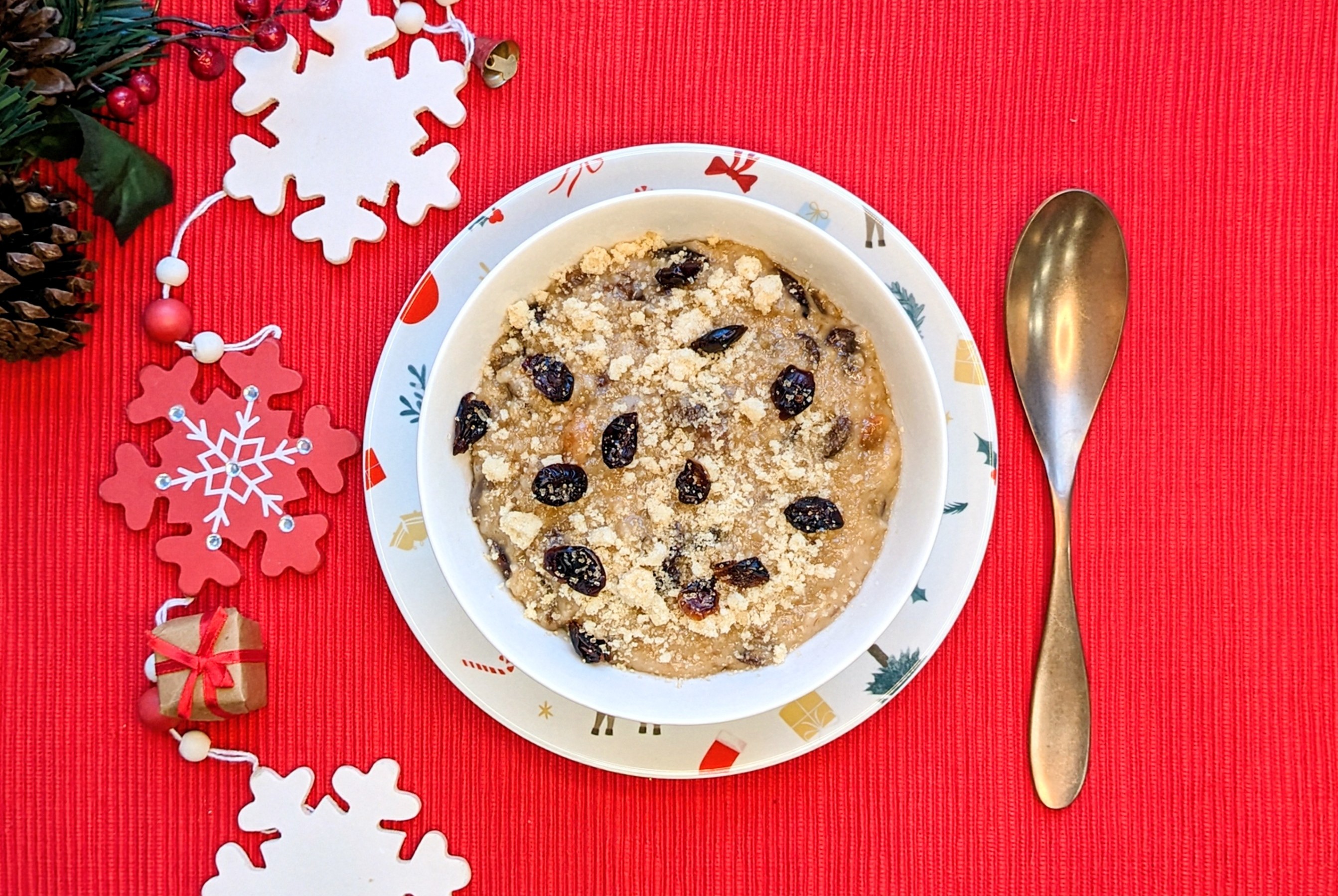 Mince Pie Porridge - Vegetarian Society