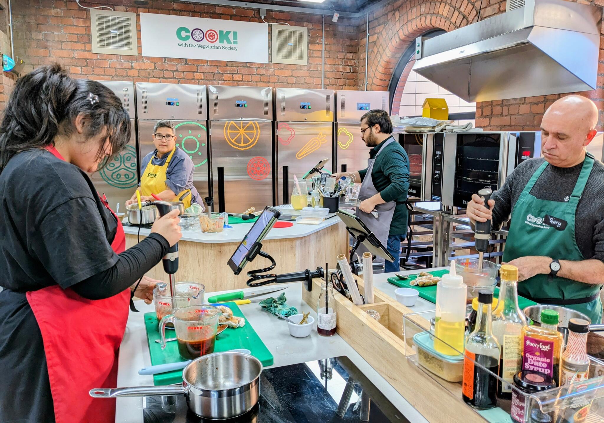 Interview with Sabah Shah at COOK! - Vegetarian Society