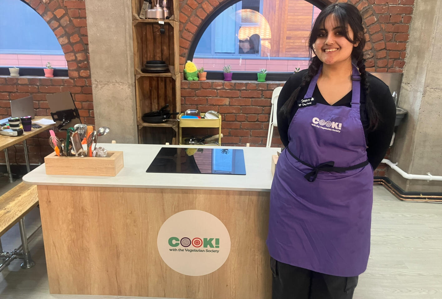 Interview with Sabah Shah at COOK! - Vegetarian Society